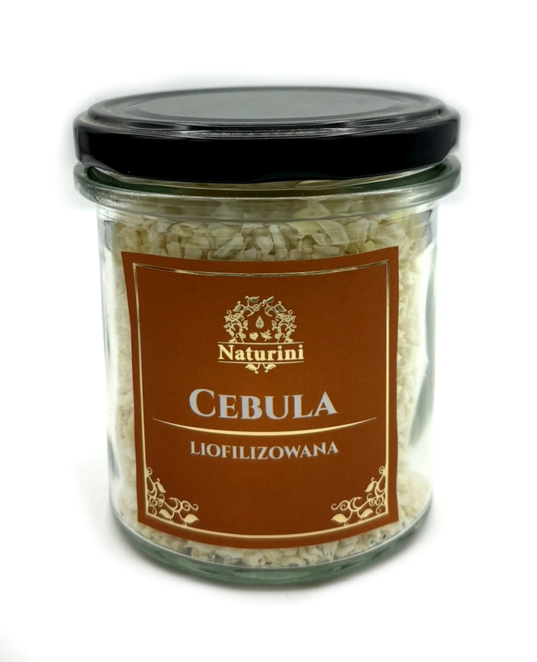 Cebula liofilizowana marki Naturini to idealny dodatek do potraw